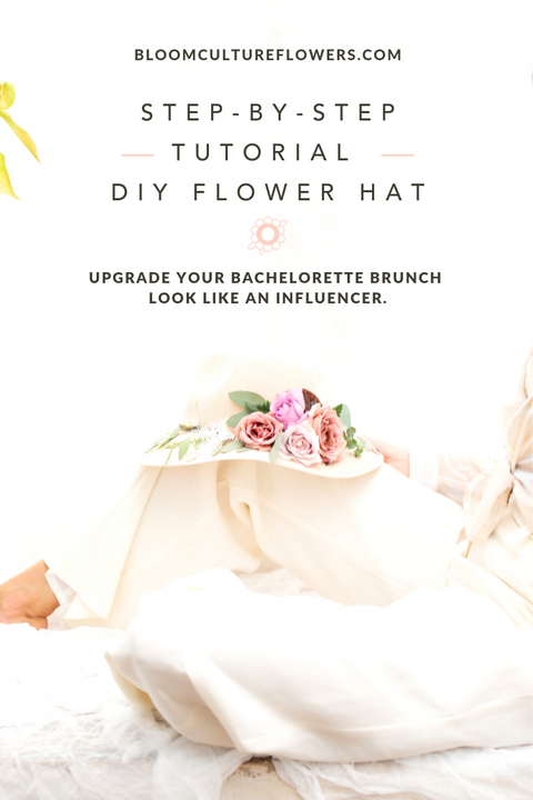 DIY Floral Hat – Bloom Culture Flowers