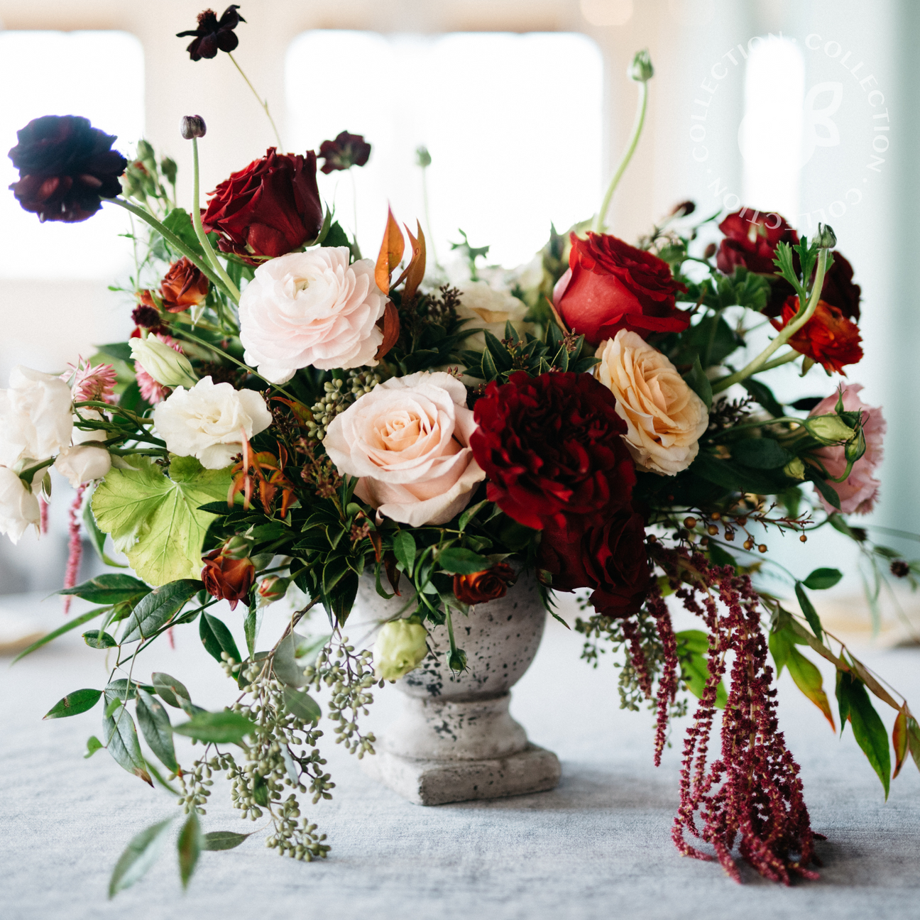The Burgundy & Blush Collection - Intimate DIY Wedding Flowers – Bloom ...